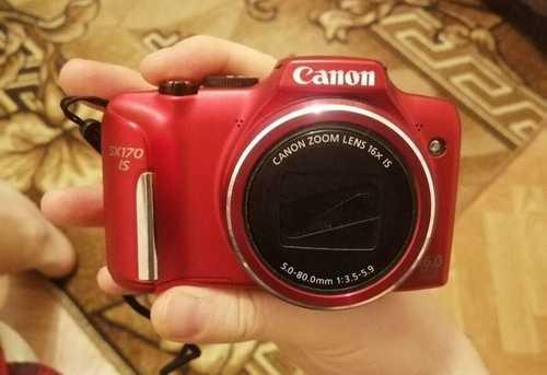 Компактный фотоаппарат canon sx 170 is