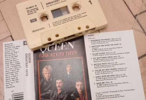 Queen greatest hits редкая аудиокассета