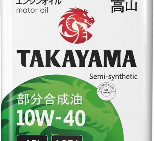 Takayama 10W40 A3/B4 SL Масло моторное полусинт