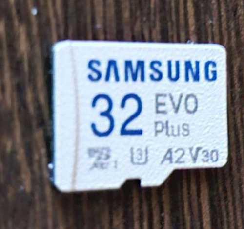 Карта памяти Samsung Micro SD 32 GB