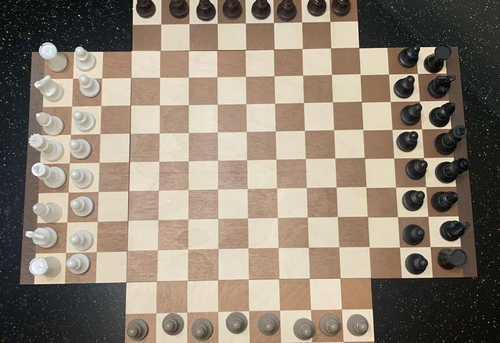 Шахматы-трансформер на четверых игроков