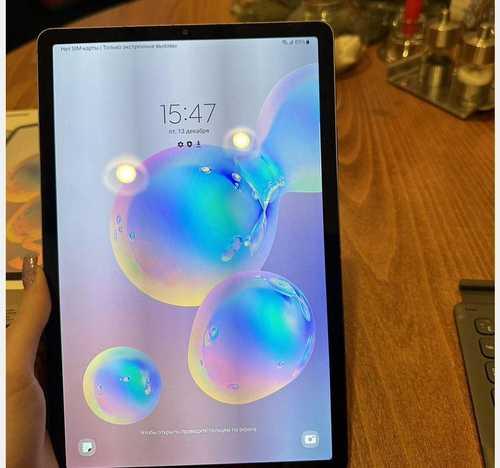 Планшет samsung galaxy tab s6 со стилусом