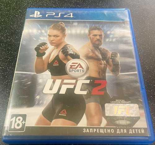 Диск ufc 2 ps4