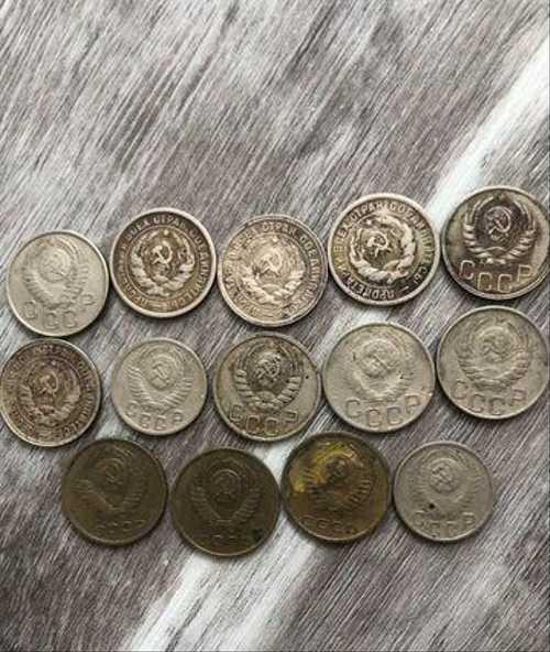 Советские,российские монеты