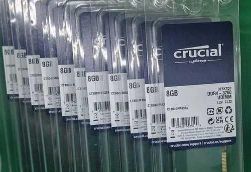 Оперативная память Crucial 8 гб DDR4 3200 мгц CL22