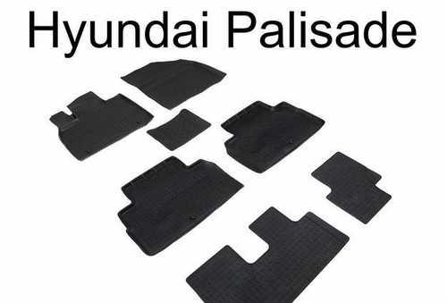 Коврики Hyundai Palisade резиновые толстые