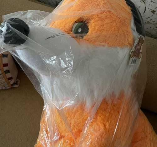 Лисичка мягкая игрушка