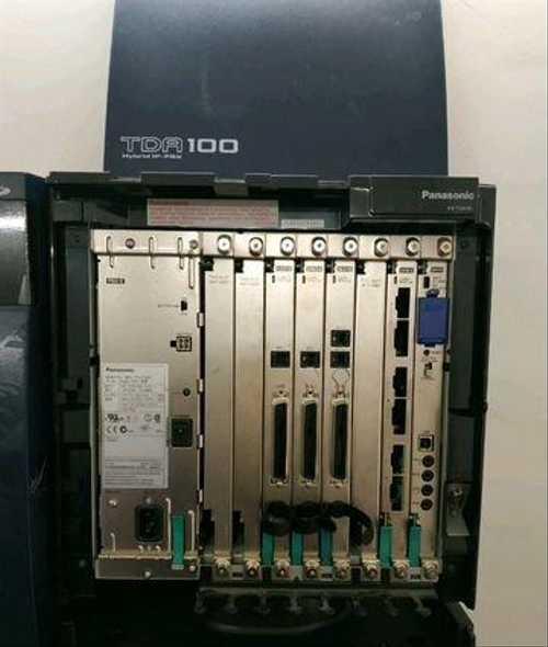Атс Panasonic TDA100 8/24