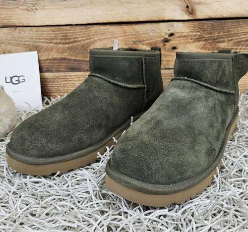 Угги Ugg Mens Classic Ultra Mini Zip Boot оригинал