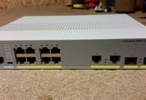 Коммутатор cisco WS-C2960CX-8TC-L