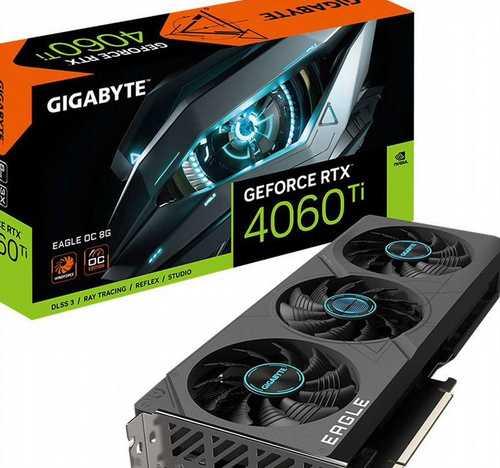 Видеокарта gigabyte GeForce RTX 4060 Ti eagle GV-N406teagle-8GD