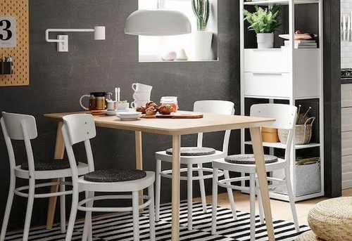 Стол обеденный lisabo IKEA