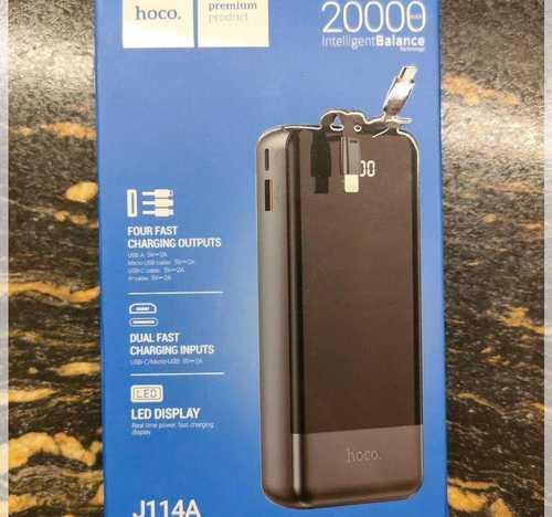 Внешний аккумулятор 20000 mAh Hoco J114A