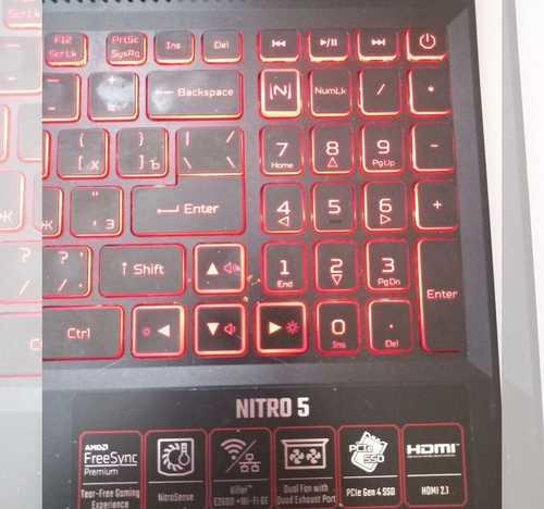 Игровой ноутбук acer nitro 5