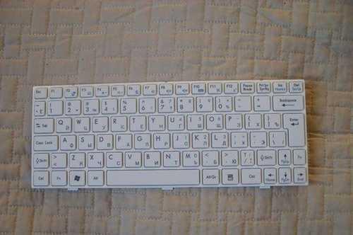 Клавиатура MSI U135, U135DX, U160, U160DX белая