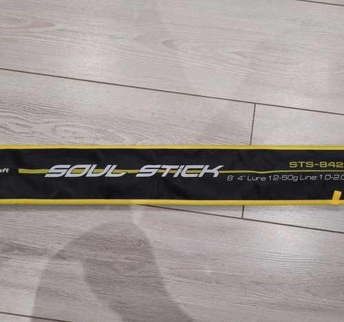 Спиннинг major craft soul stick sts-842h 12-50гр