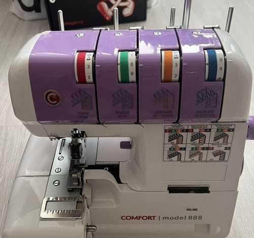 Оверлок comfort 888