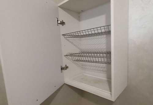 Шкаф настенный кухонный с сушилкой для посуды