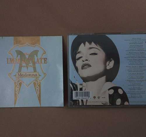 Буклет cd the immaculate collection Madonna