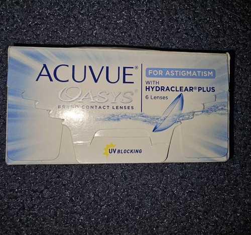 Линзы контактные астигматизм acuvue oasys