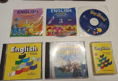 Диски cd mp3 кассеты английский язык