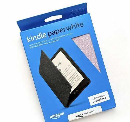 Чехол обложка Kindle Paperwhite 11 Fabric новая