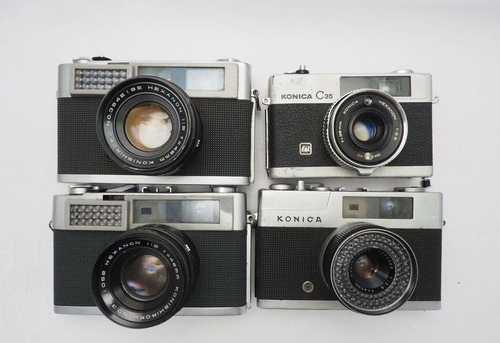 Пленочный фотоаппарат Konica C35 S2 донор ремонт