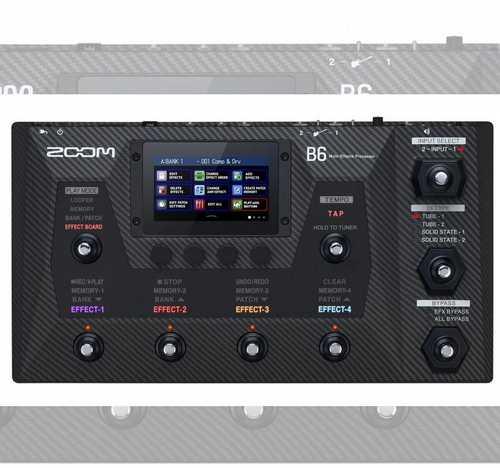 Zoom B6, Процессор для бас-гитары