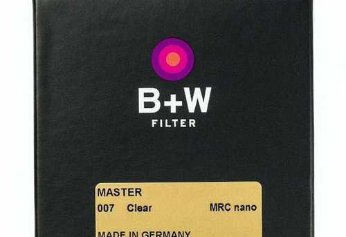 B+W master 007 Clear MRC nano светофильтр защитный