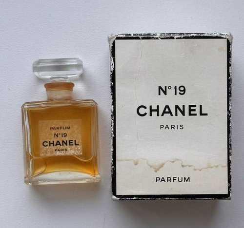 Chanel но 19 дуxи 7 мл винтаж 1987