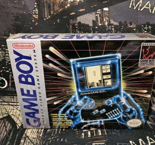 Gameboy dmg01 tetris edition 1989г sealed