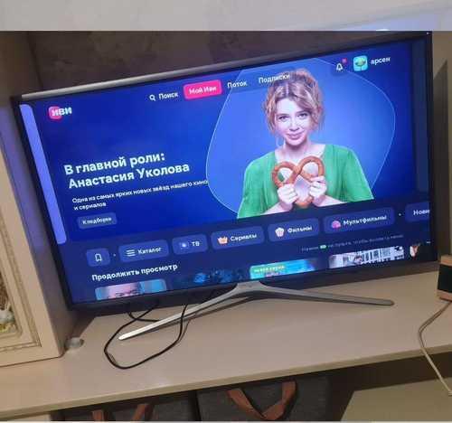 Телевизор Samsung UE40K5500AUsmart tv с вайфаем бу