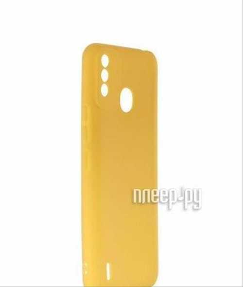 Чехол DF для Itel Vision 2S Silicone Yellow it