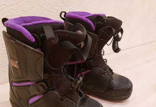 Ботинки для сноуборда женские salomon