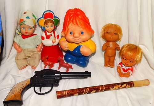 Игрушки куклы СССР пакетом