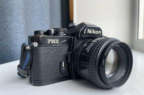 Пленочный Nikon FM2n black
