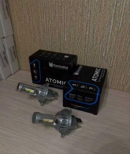 LED лампы h4, atomic