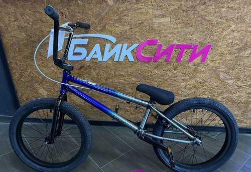 Велосипед BMX TT Duke градиент (фиолетово-серый )