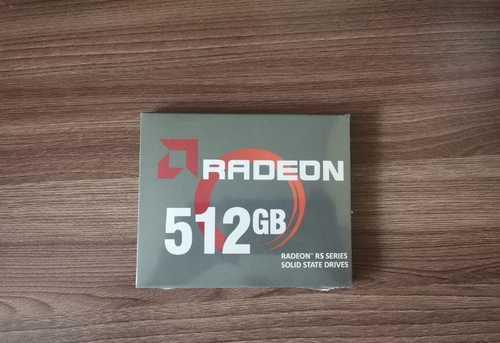 SSD накопитель AMD Radeon R5 2.5" 512 гб (R5SL512G