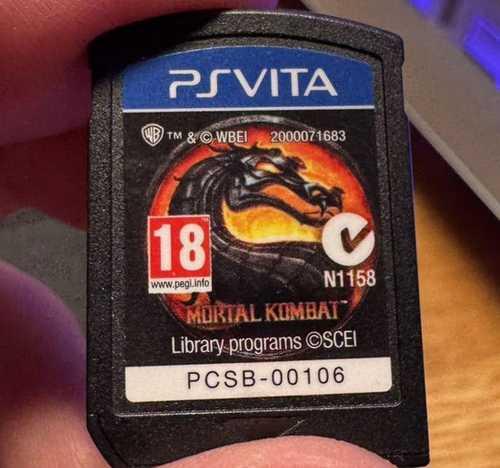 Mortal Kombat картридж Sony PS Vita