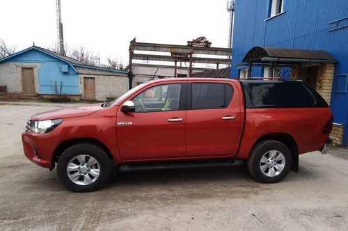 Toyota hilux 2015+ Кунг в цвет без остекления