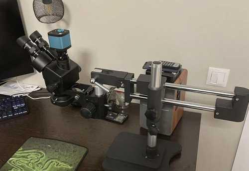 Микроскоп с камерой для пайки