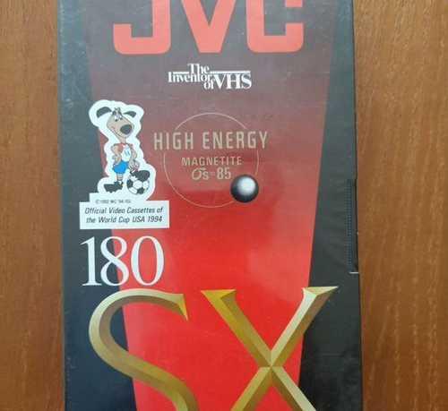 Видеокассета JVC SX 180 запечатанная