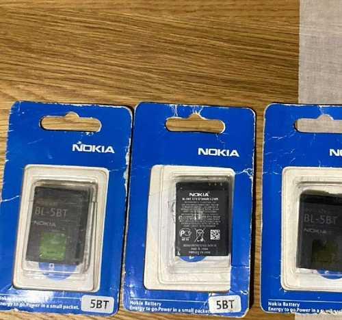 Батарея nokia bl-5bt в упаковке