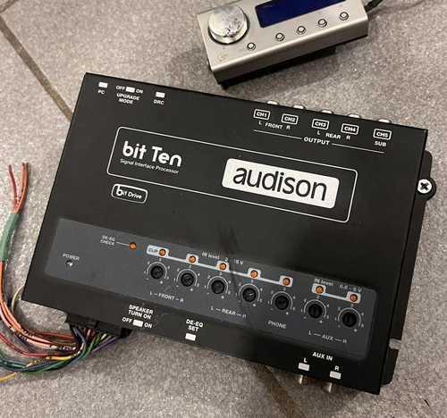 Процесор Audison Bit Ten с пультом DRC