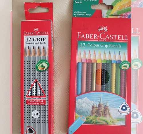 Faber castell карандаши,цветные и простые