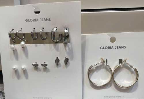 Серьги Gloria Jeans