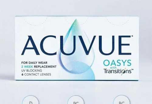 Acuvue oasys with transitions - 3.75