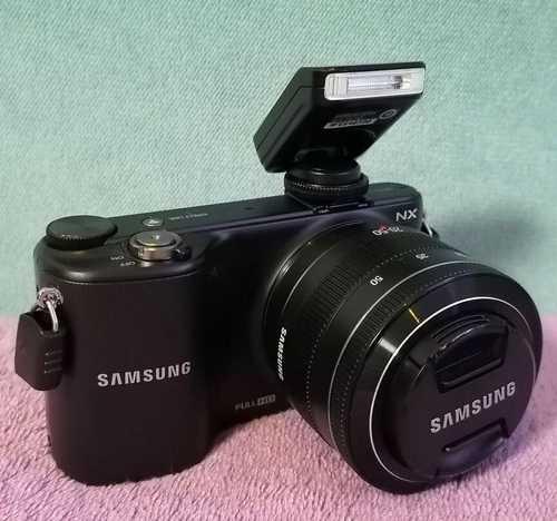 Samsung nx200 + сумка