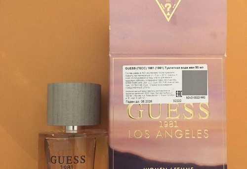 Духи женские guess 1981 los angeles